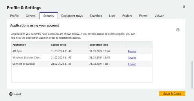 Focus: Ease of use and security